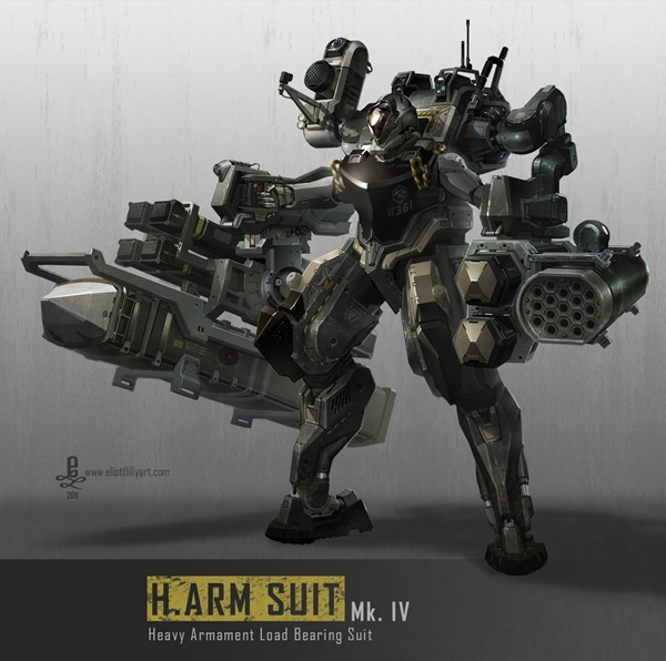 Harm Suit Mk. IV de Eliott Lilly - La Cueva del Lobo